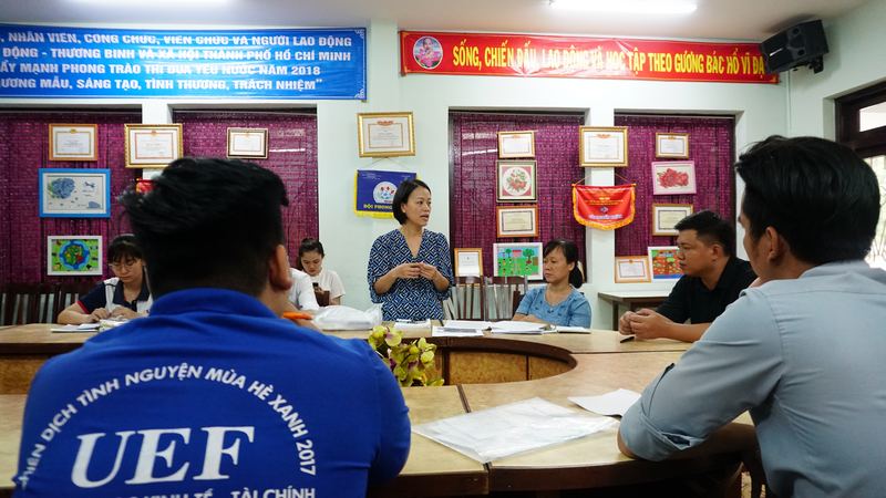 Trường Đại học Kinh tế Tài chính TPHCM (Đại học UEF): UEF khởi động dự án Service - Learning tìm ...